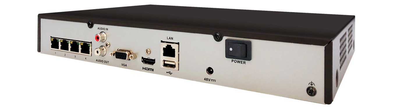 Clare's New ClareVision Plus 4-Channel NVR