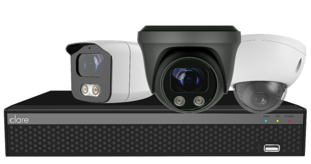 ClareVision Value and Performance Series Cameras and NVRs