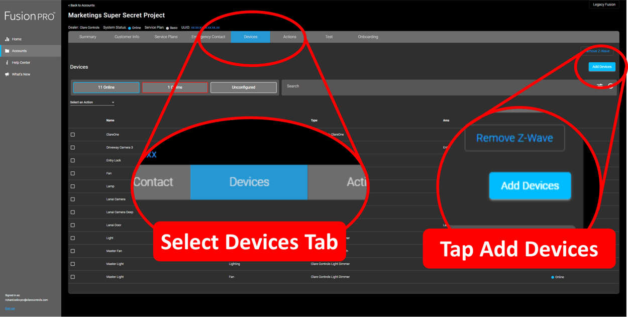 ClareVision Cameras Quick Start Guide