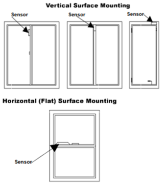 ClareOne Door Window Sensor with Shock Sensor Installation Sheet