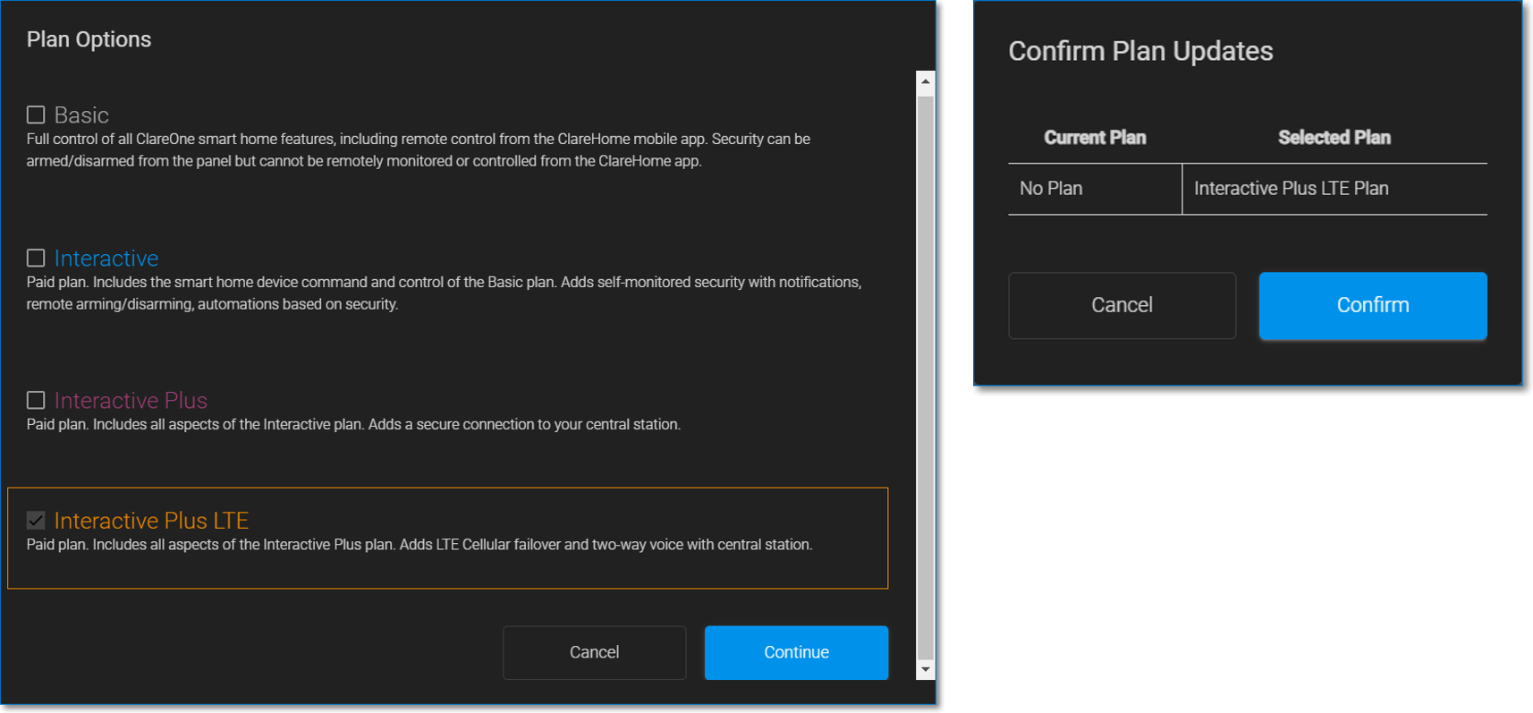 Clare One LTE Activation Process Tech Bulletin