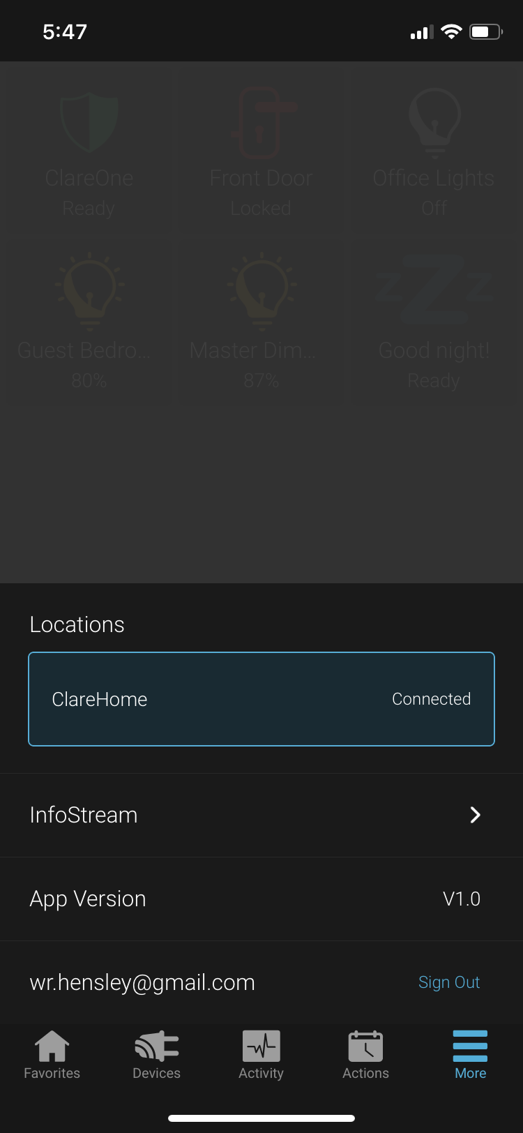 ClareHome App