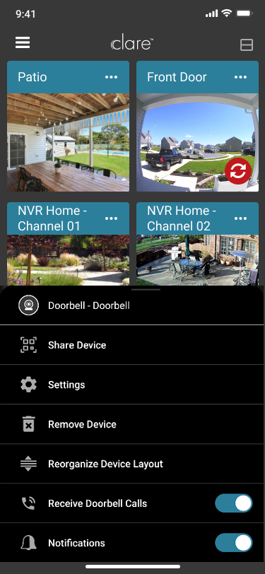 ClareVision Smart Video Doorbell User Guide